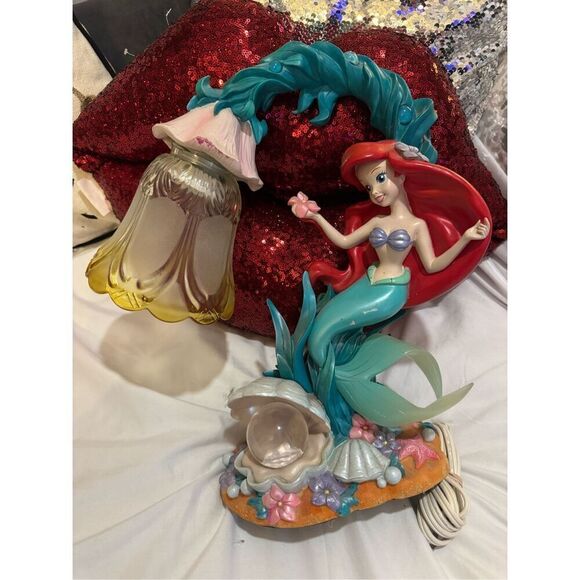 Vintage | Accents | Vintage 204 Disneylittle Mermaid Ariel Seaflower ...